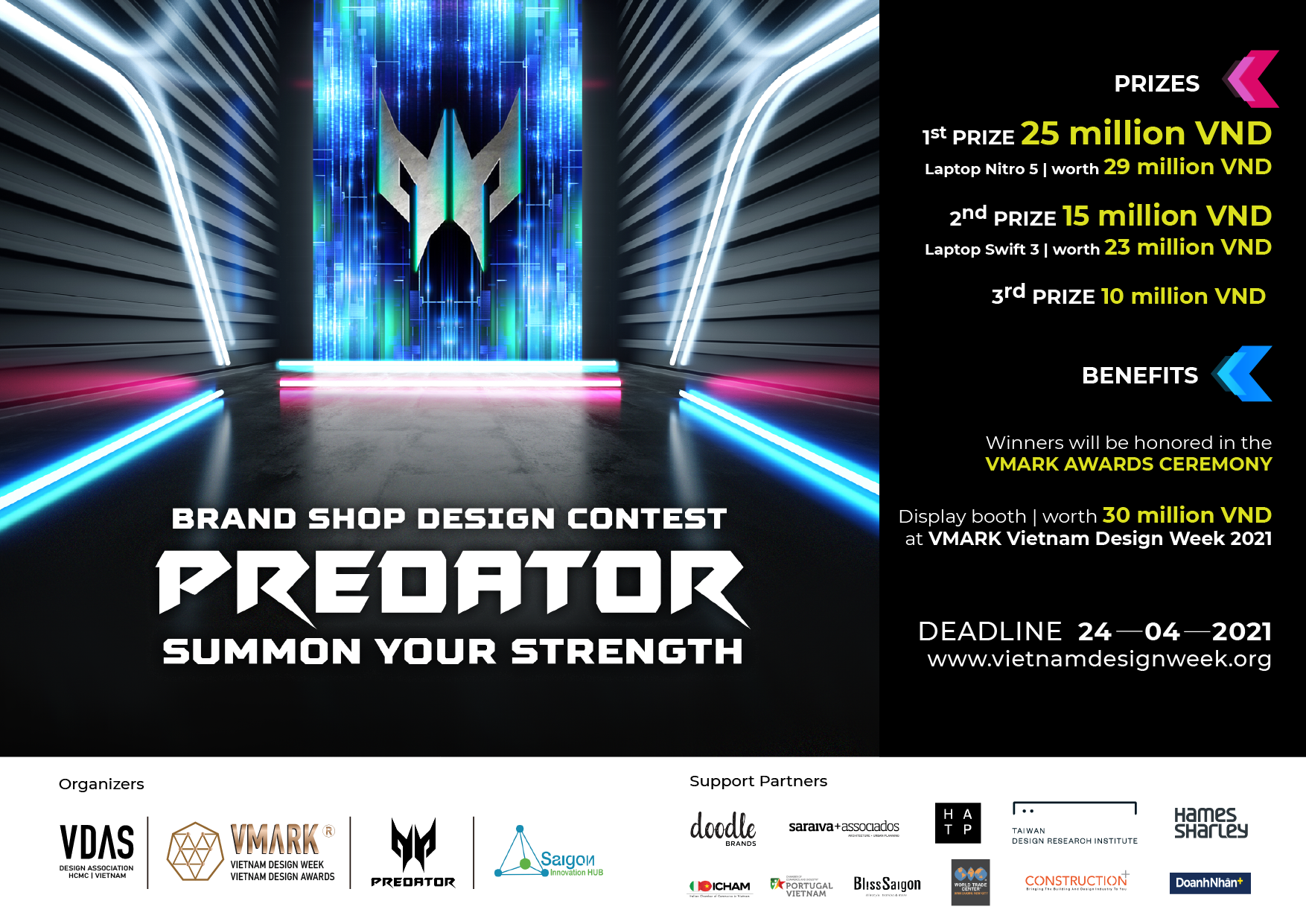 PREDATOR BRAND SHOP DESIGN CONTEST 2021 - WTC Binh Duong New City